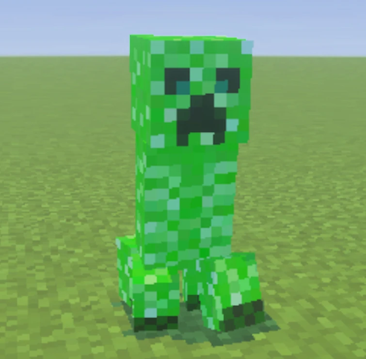 I remade my creeper texture | Fandom