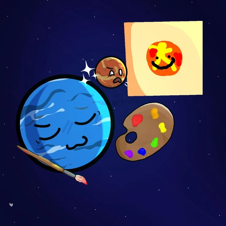 Pov: Neptune is drawing for his Girlfriend😅 | Fandom