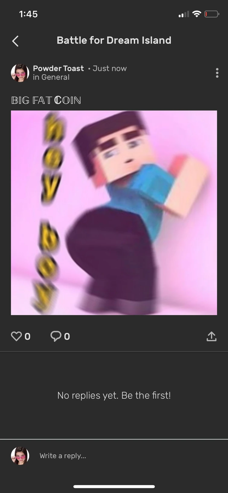 heres the bfdi post.... | Fandom