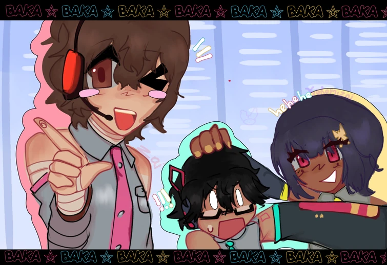 some triple baka art ^_^ | Fandom