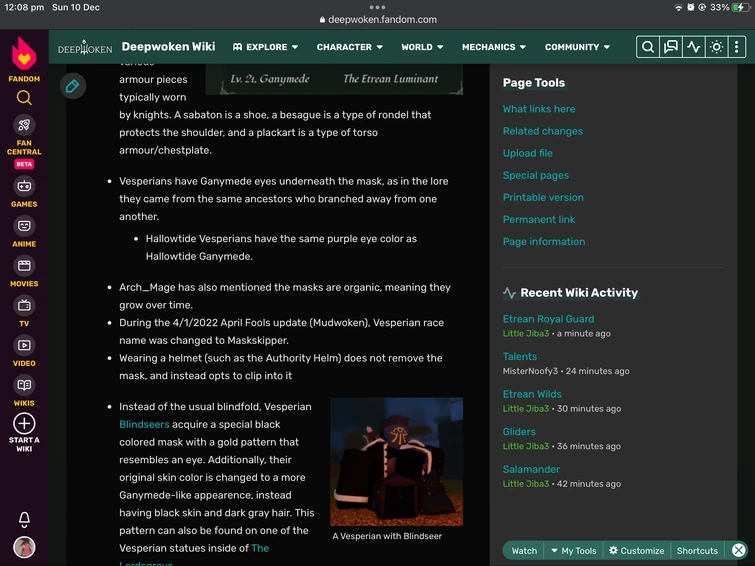 How to vesperians eat? | Fandom