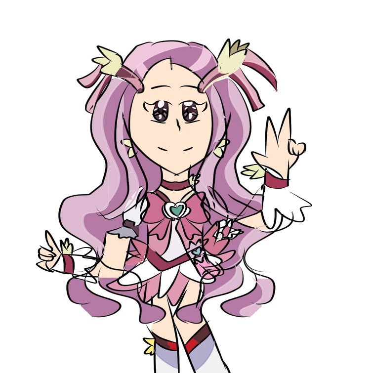 Ta da Cure flower 🌺 Redesign | Fandom