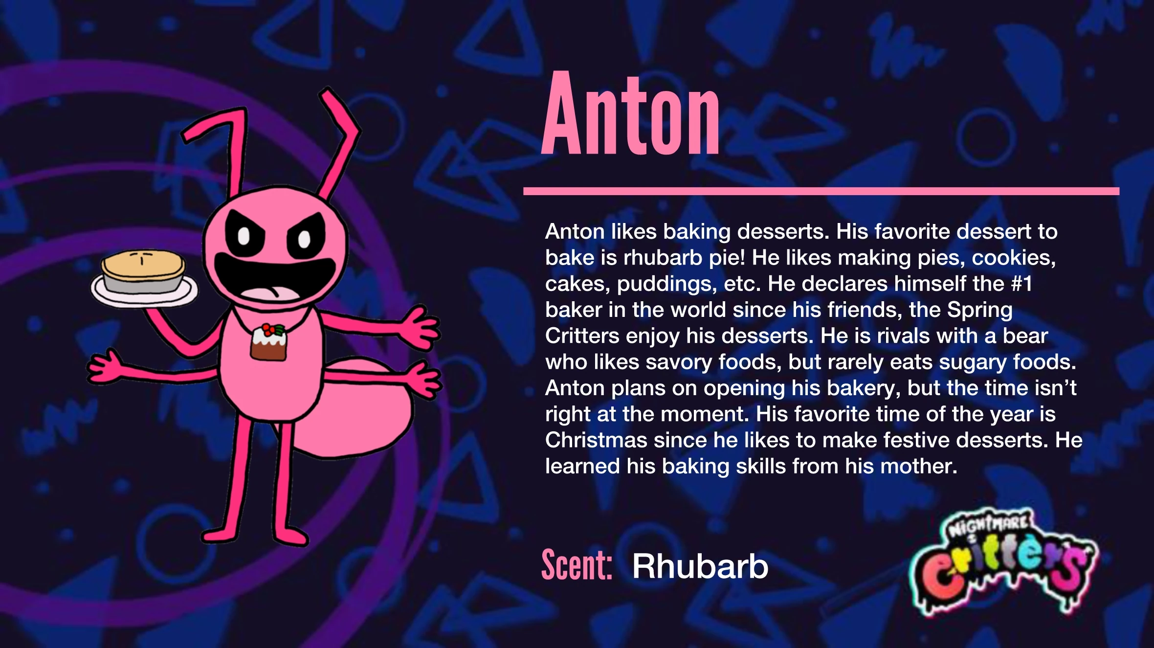 My 7th Nightmare Critter OC: Anton | Fandom