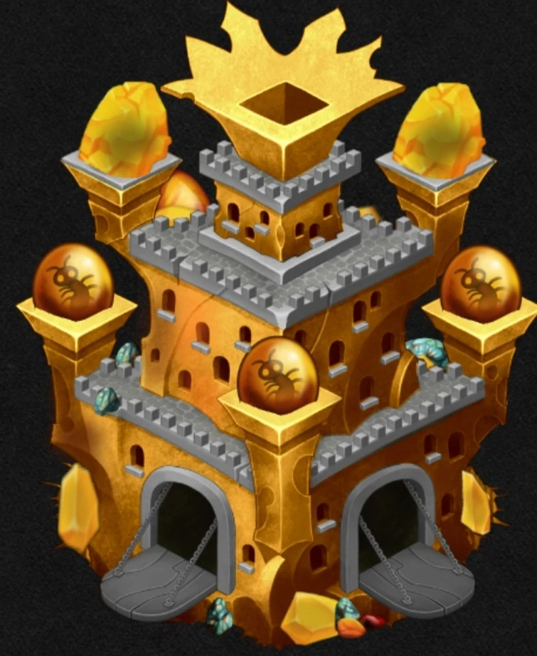 Amber island: my version of an crystalline castle | Fandom