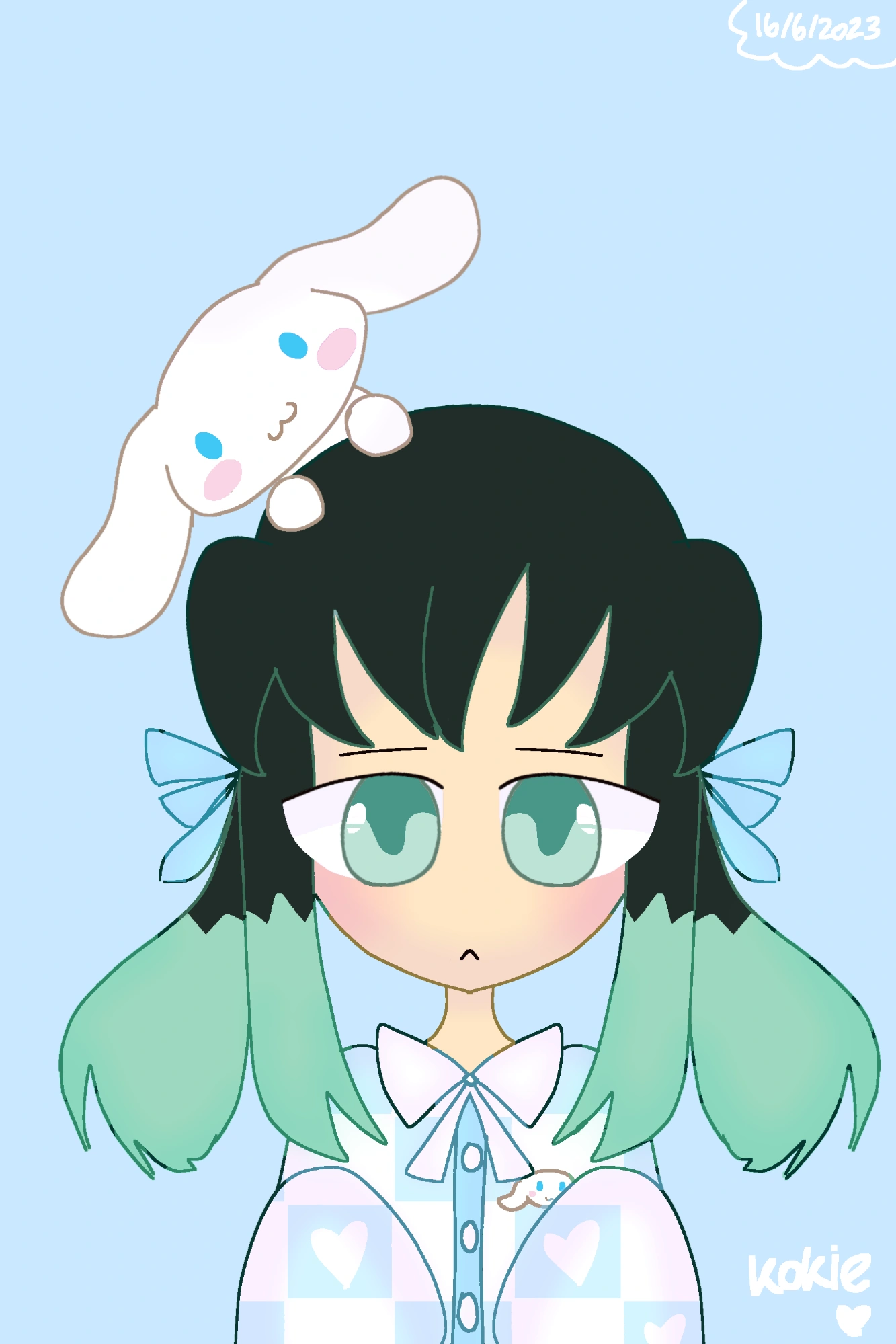 Muichiro plus my favourite helo kitty character! | Fandom