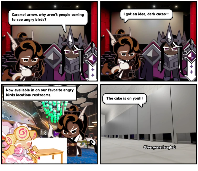 Caramel arrow cookie’s backup plan comic | Fandom