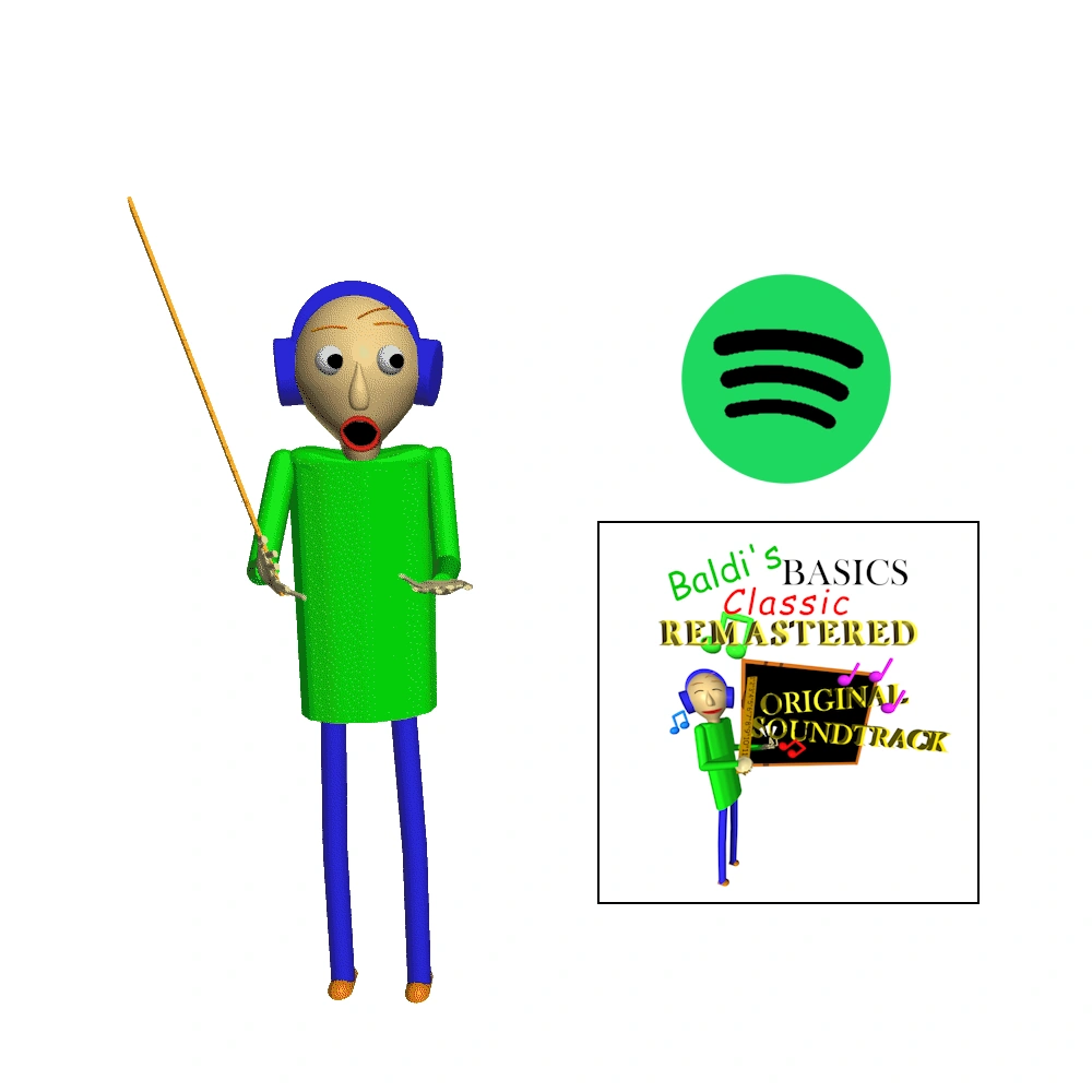 Imagine if we actually getting Baldi's Basics OSTs in Spotify. | Fandom