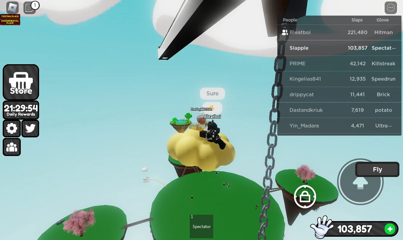 Nimbus in a public server | Fandom