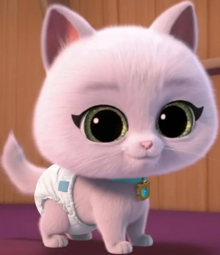 Bitsy wearing a Cat Diaper | Fandom