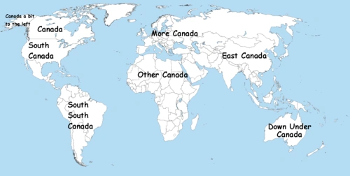 this map of canada (via tumblr) is canadian approved | Fandom