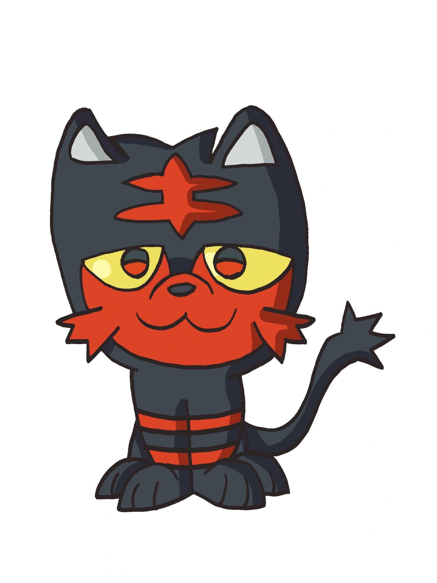 My drawing of Litten | Fandom