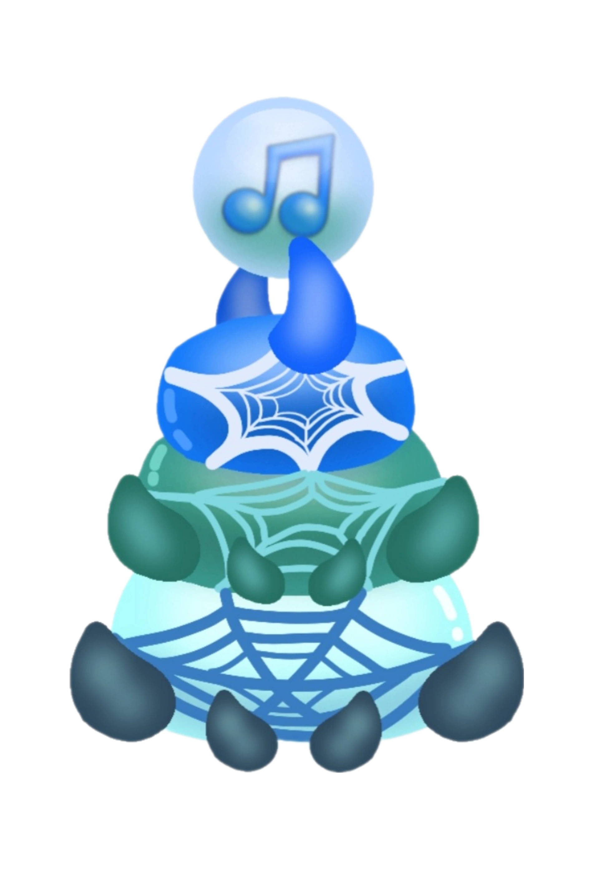 Fanmade decoration: Double quaver tower | Fandom