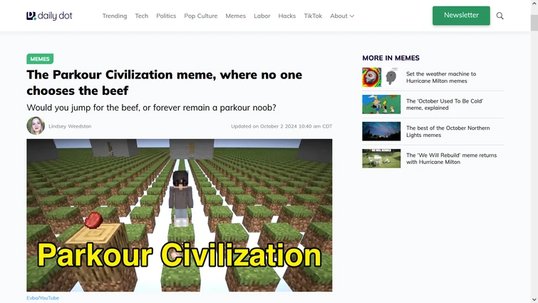 Discuss Everything About Parkour Civilization Wiki | Fandom