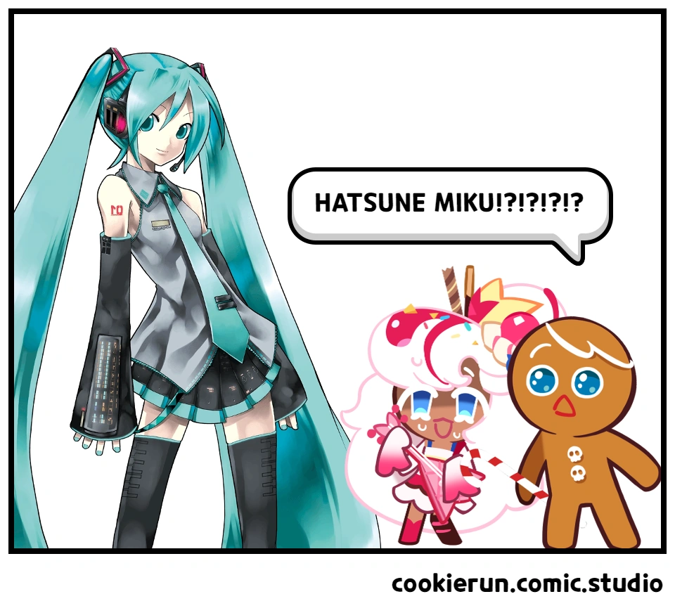 Cookie run X Hatsune Miku collab leaked | Fandom