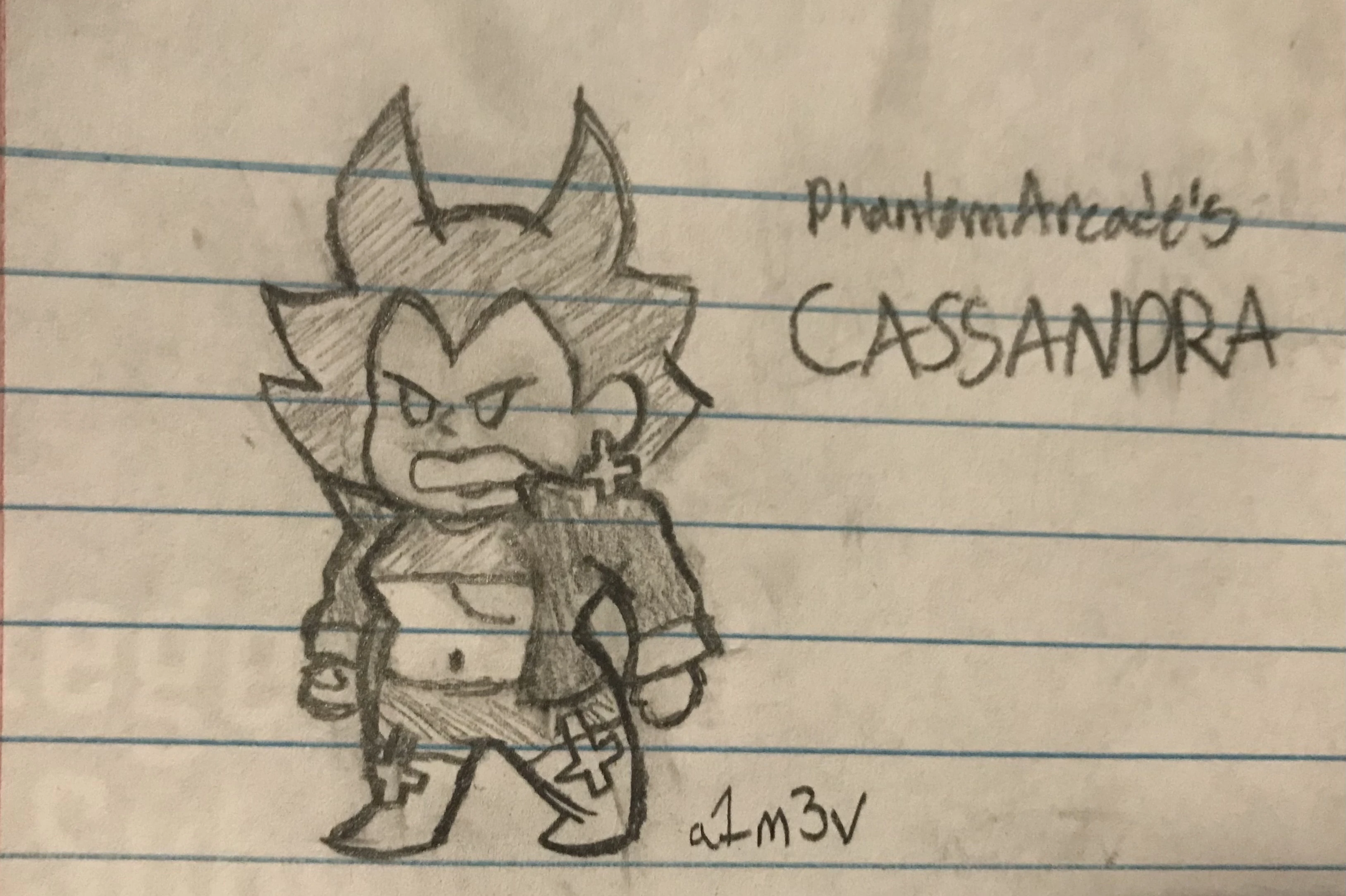 I copied Phantomarcade’s art to draw Cassandra | Fandom