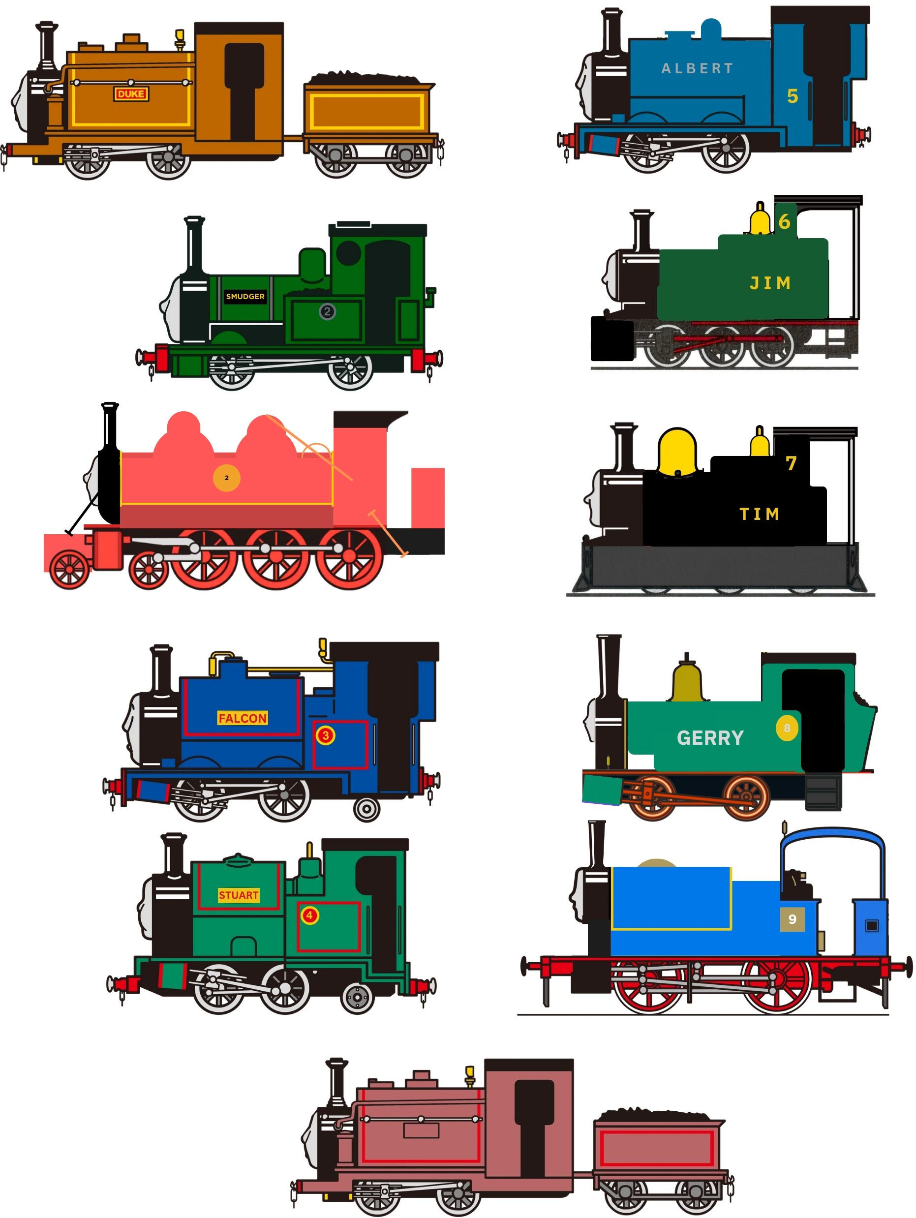 MSR Engine Roster(s) | Fandom