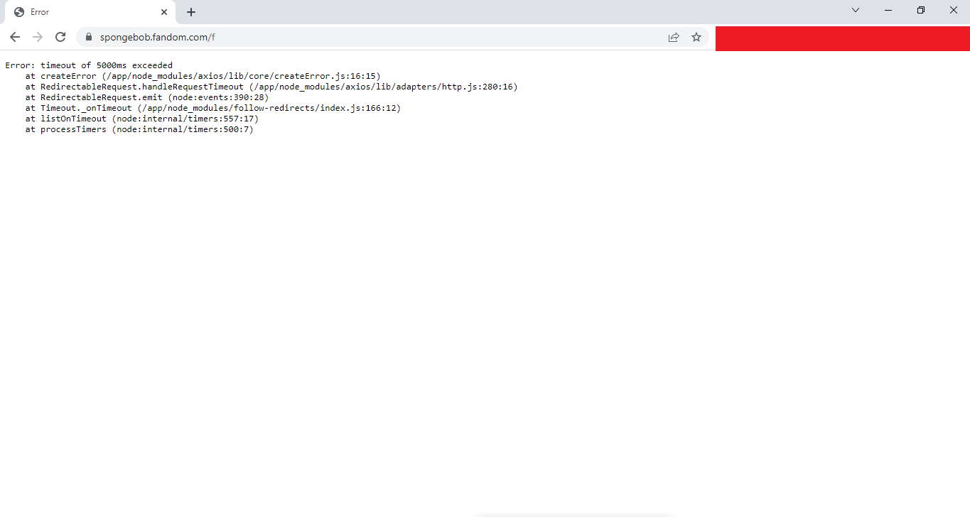 FANDOM Error | Fandom