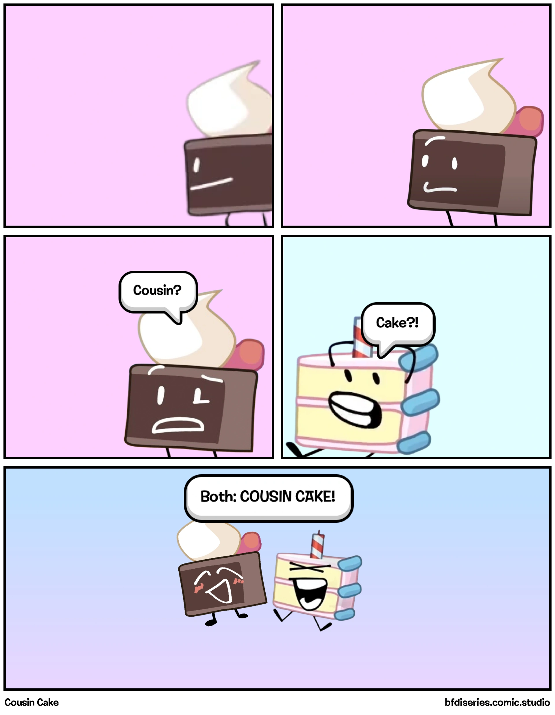 BFDI Shortcakes #21: Cousin Cake | Fandom