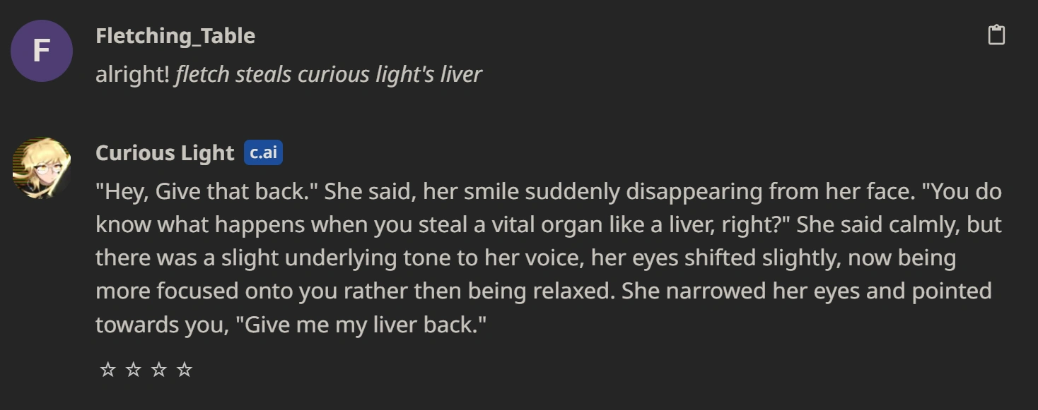 SO I FOUND THIS CURIOUS LIGHT AI | Fandom