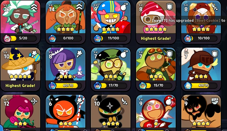 Build me a team plz (I can level up cookies if needed) | Fandom