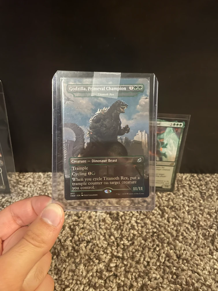 MTG x Godzilla cards I got (and possible finger reveal) | Fandom