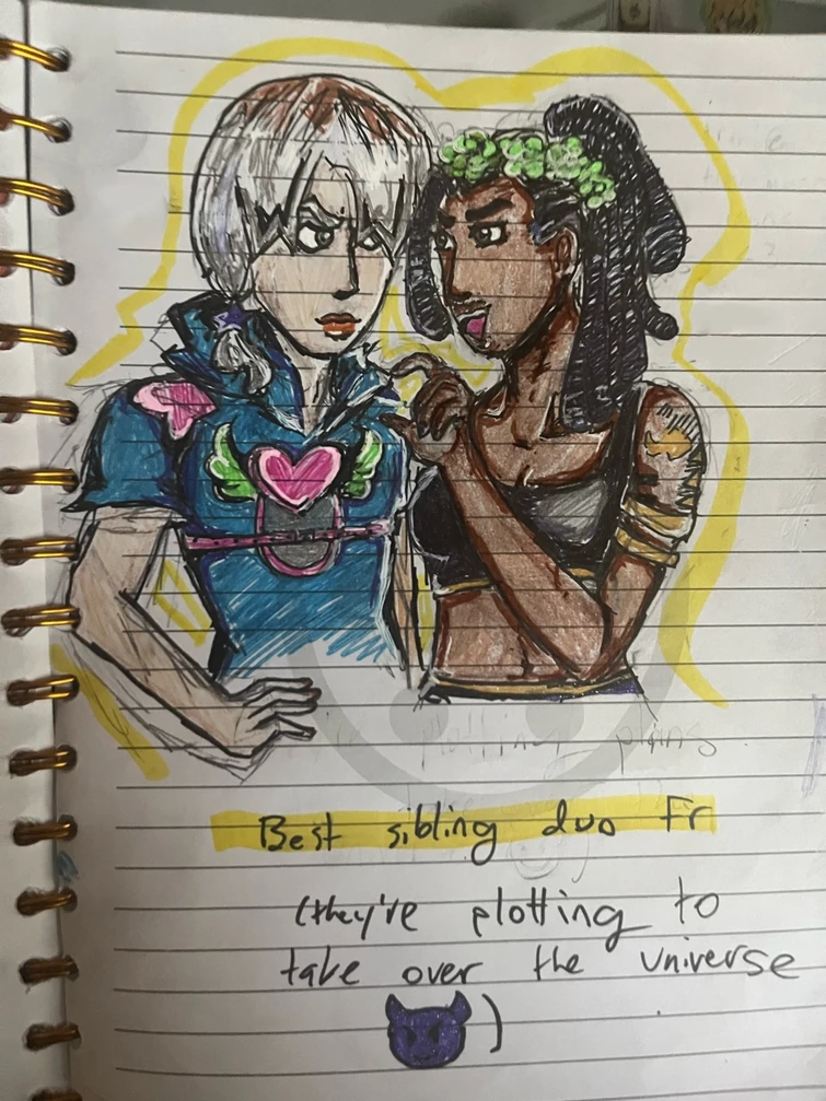 I drew Jodio and Dragona!! | Fandom