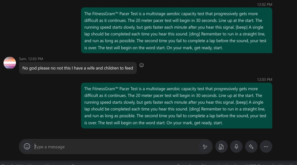 The FitnessGram Pacer Test- | Fandom