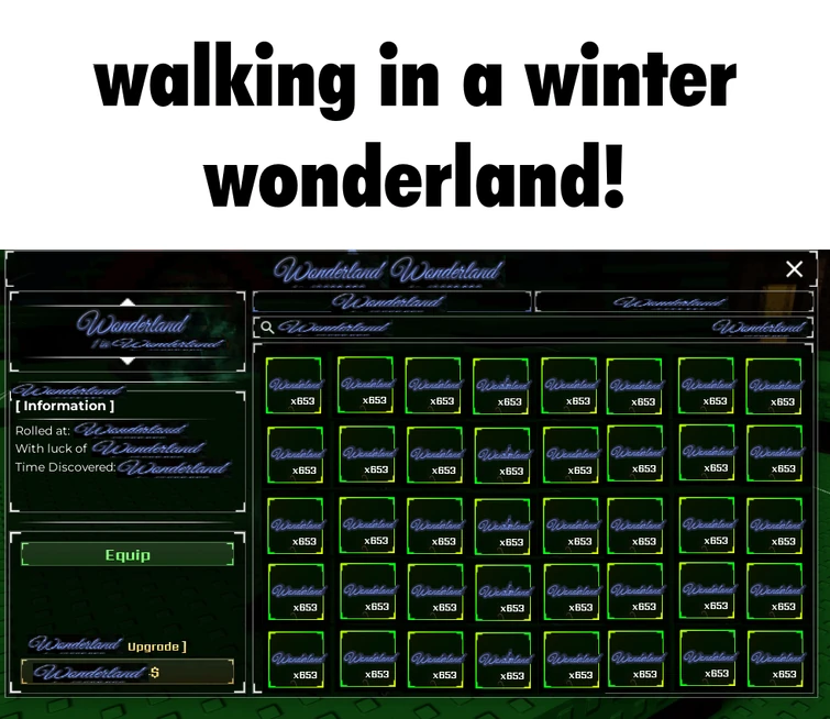 Sols inventory meme things | Fandom