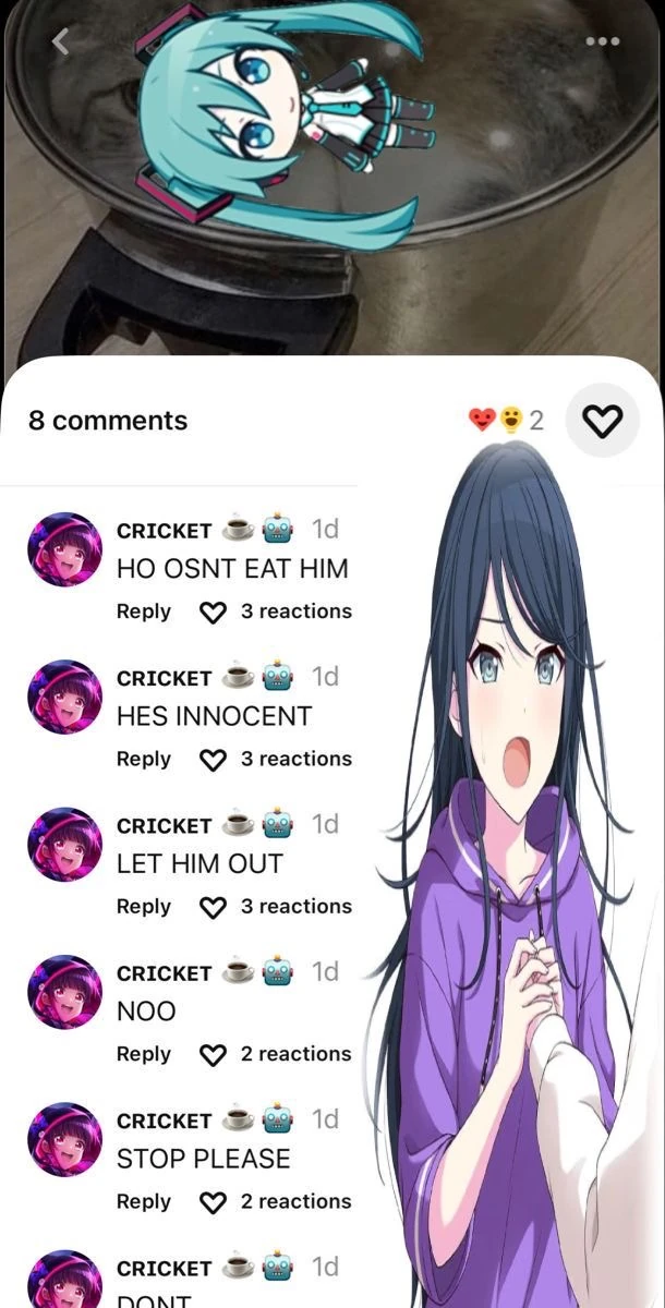 Love how cricket (inactive wikian) is in this meme | Fandom