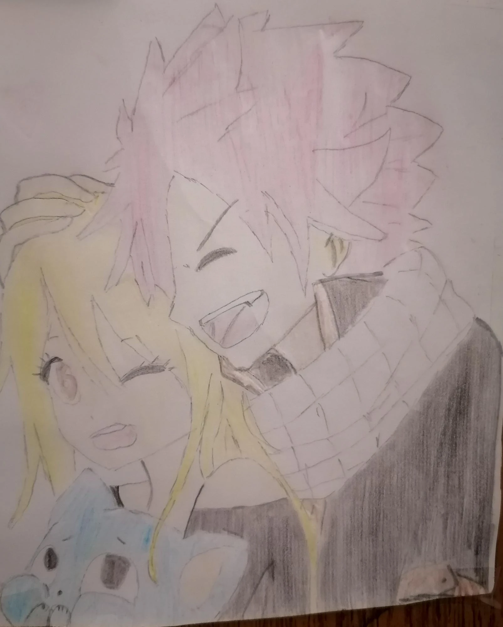 whether you like my drawing, is not something but I tried? ( nalu) | Fandom
