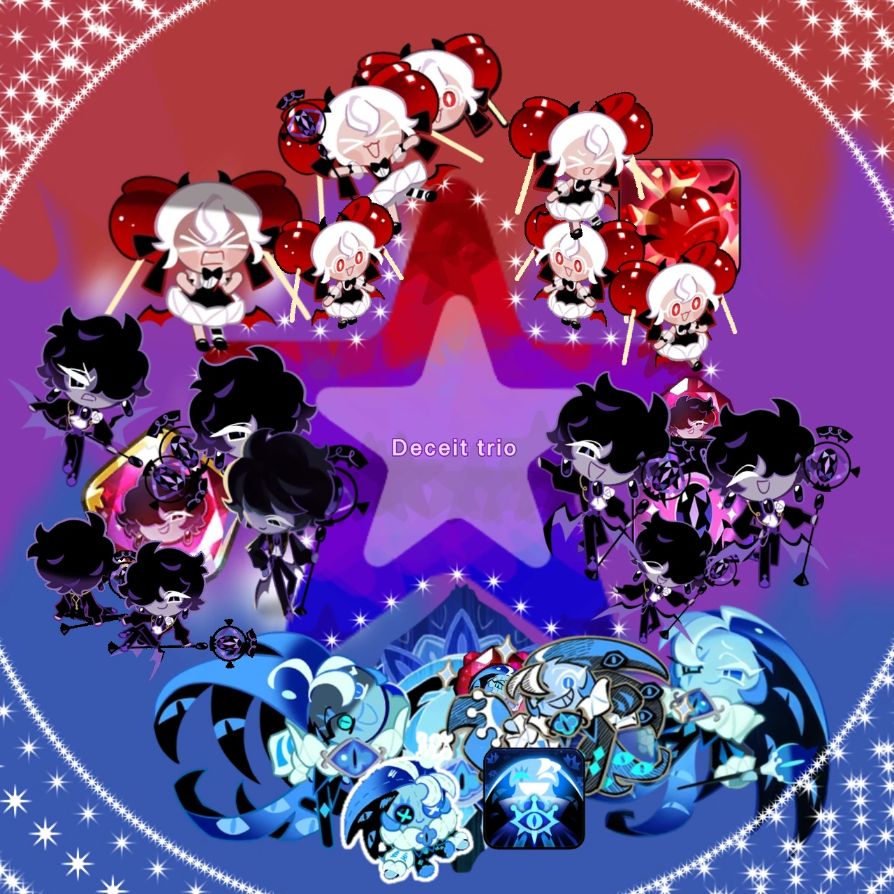 The deceit trio | Fandom