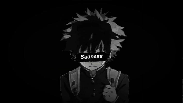 some art of sad deku sorry if i hurt anyones feelings by this if i did ...