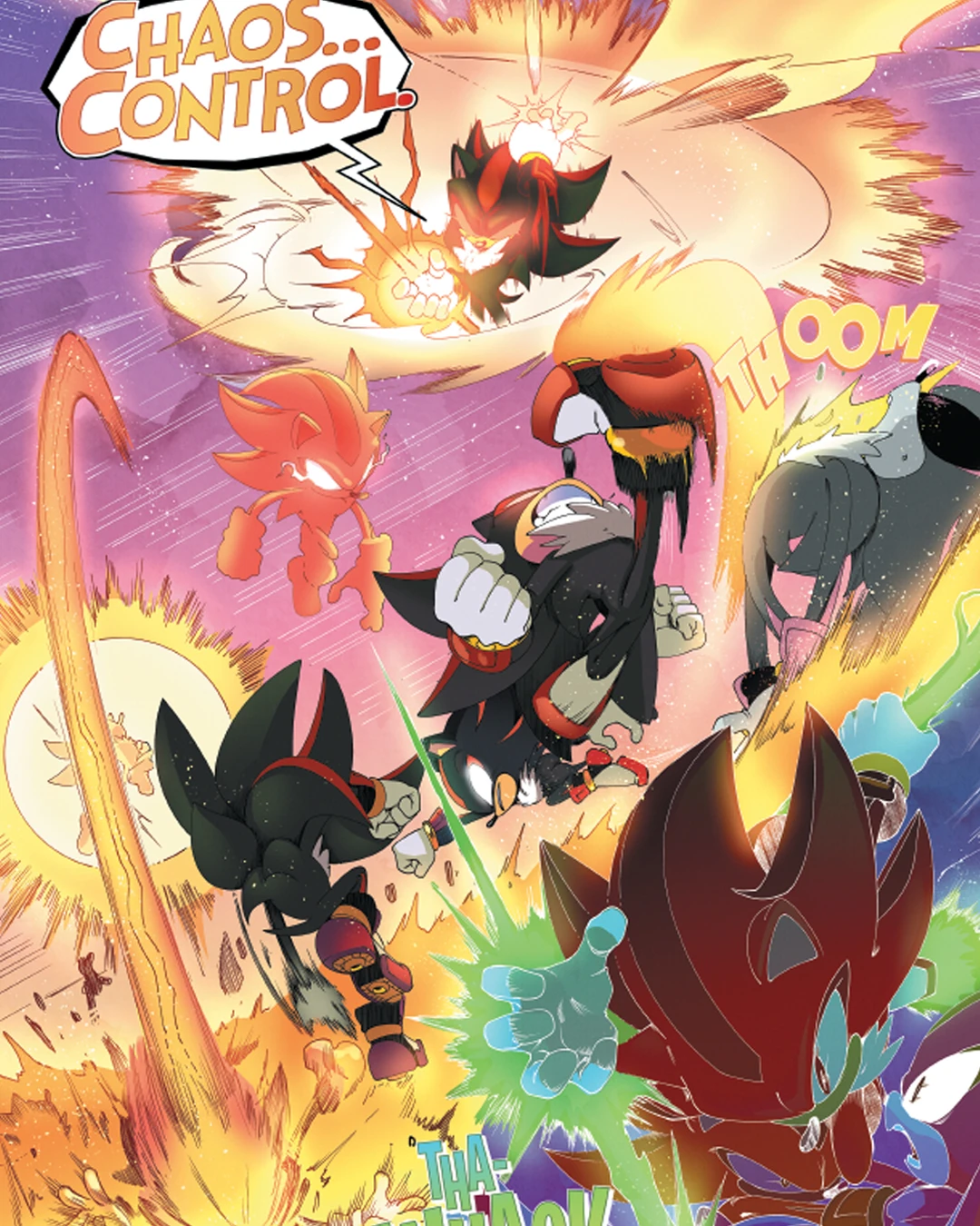 Sonic #59 preview page: CHAOS CONTROL! | Fandom