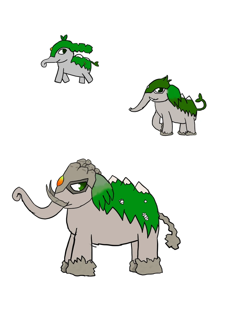 Fakemon Grass Starters