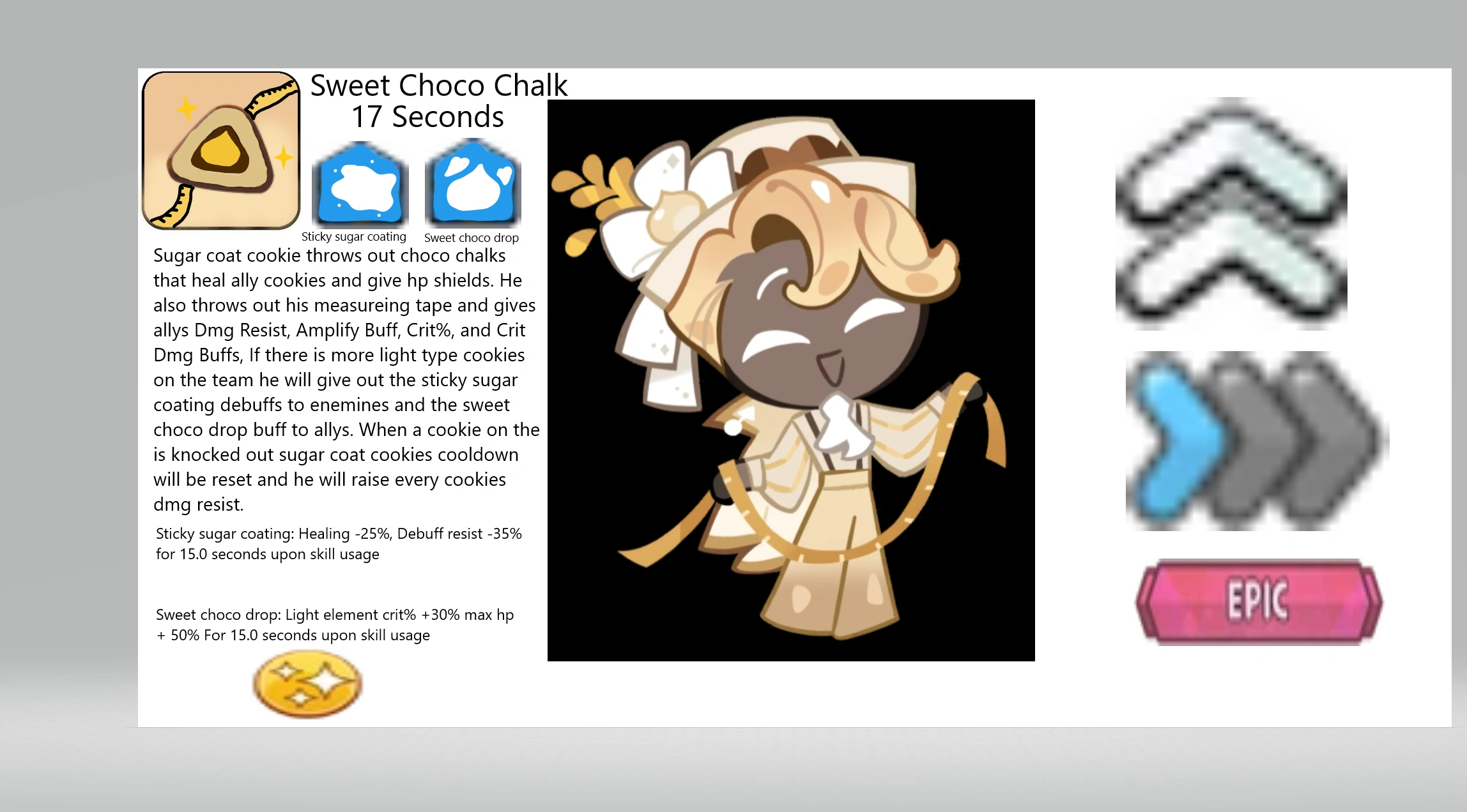 What if Npc Cookies in crk where playable? Sugar Coat Cookie | Fandom