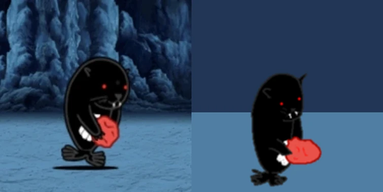 I tried to draw dark otter | Fandom