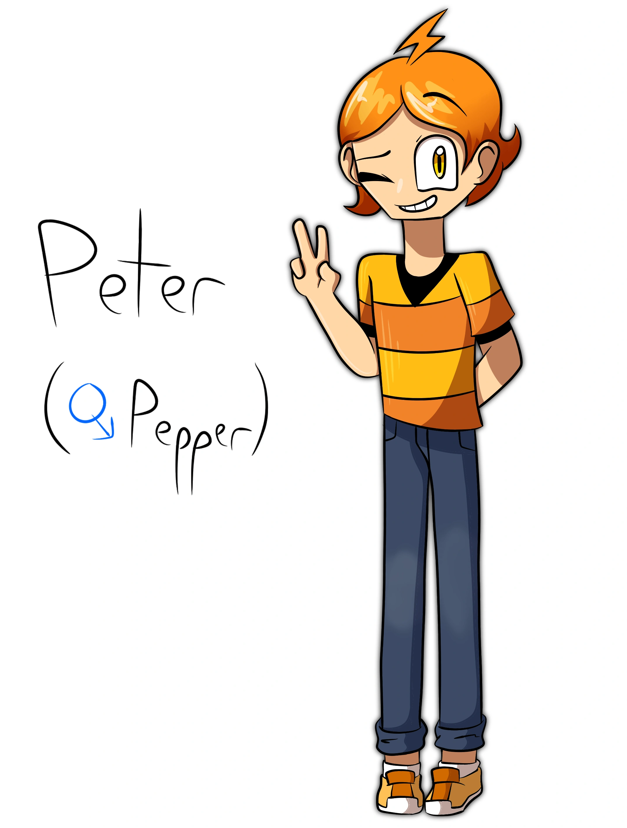 Male Pepper for an OC challenge | Fandom