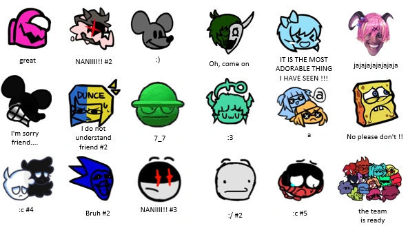 if fnf icons were emojis #3 | Fandom