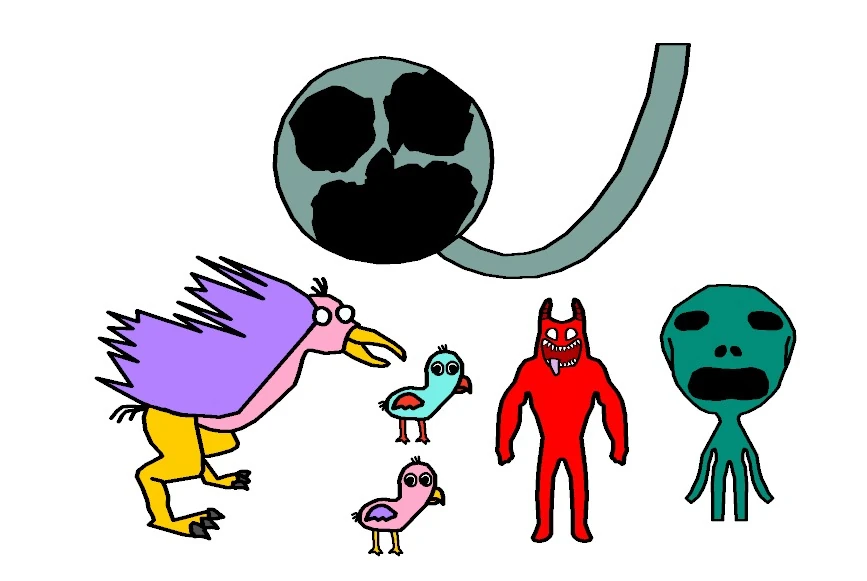 Depictions of characters without them | Fandom