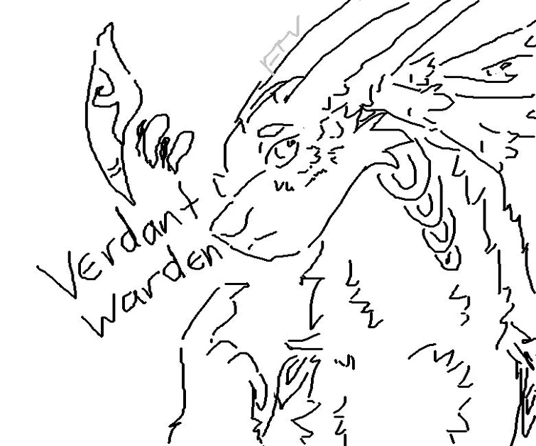 Verdant Warden drawing | Fandom
