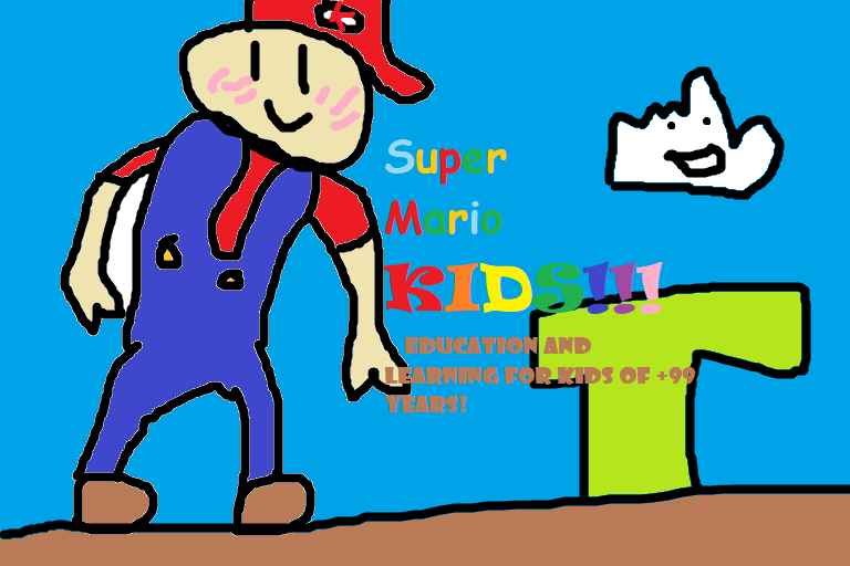 low-budget draw of super mario that i drawed in 10 minutes on paint ...