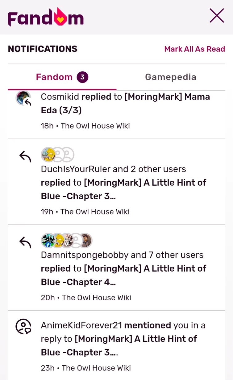 My notifs won't let me scroll | Fandom