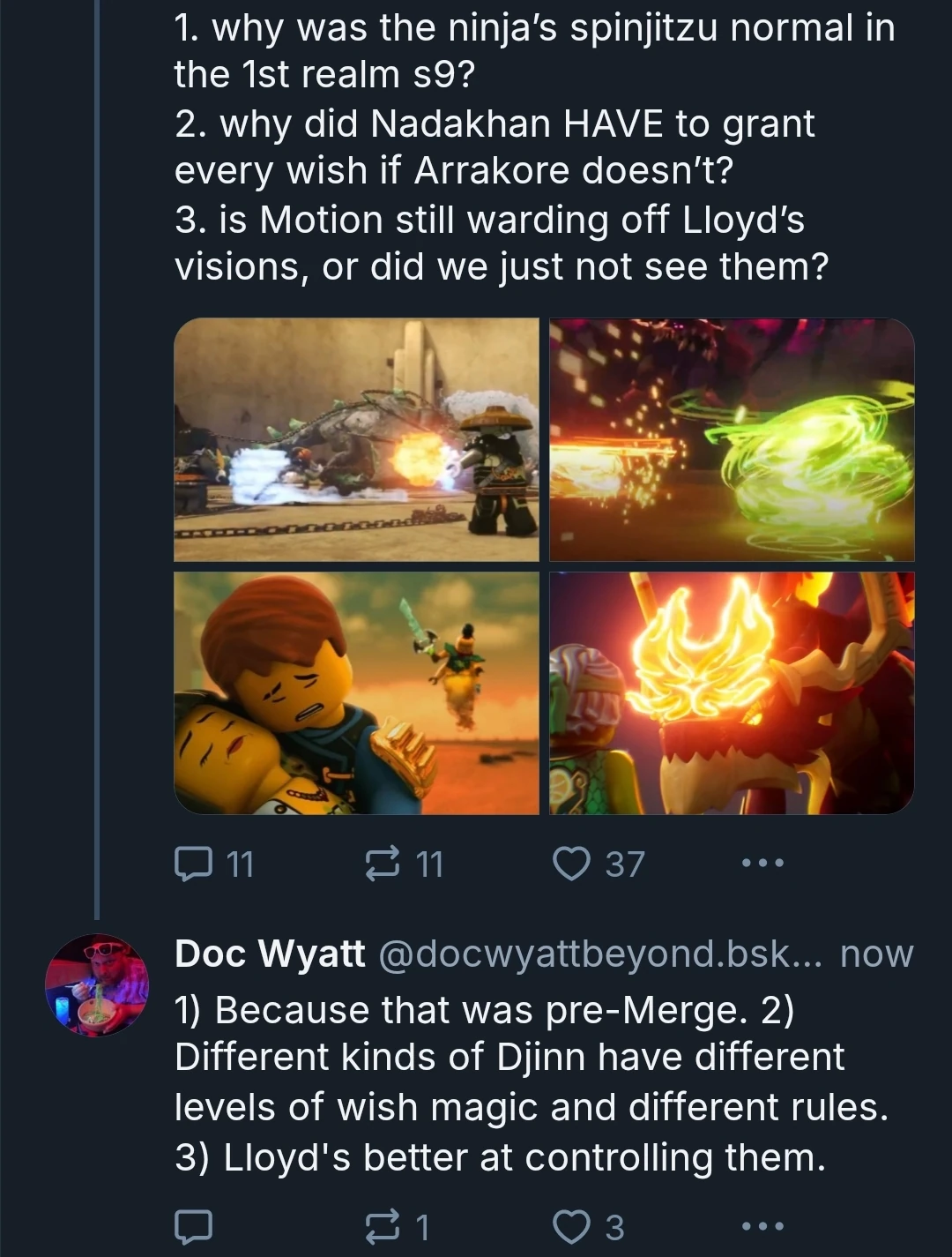 More Doc Wyatt questions | Fandom