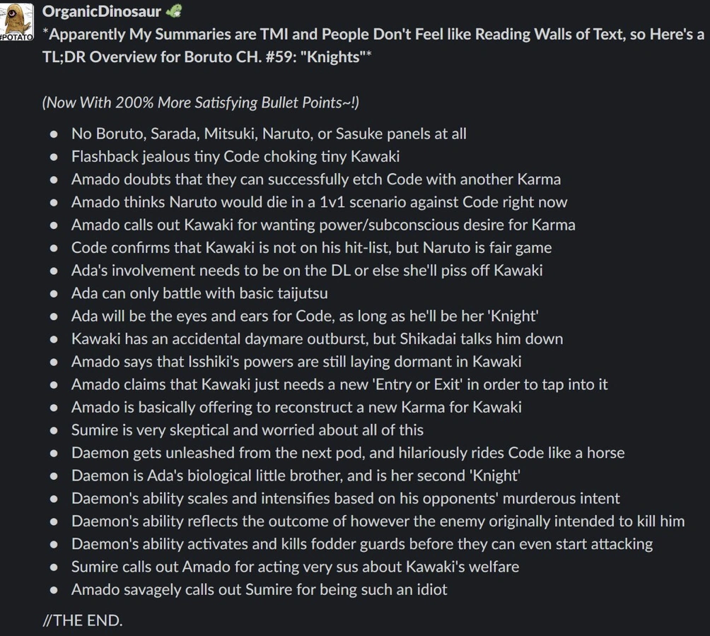 Boruto chapter #59 leaked spoilers | Fandom