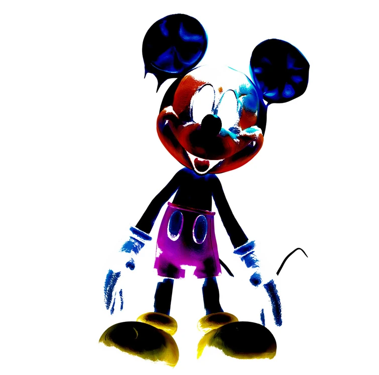 Gen2 Photo Negative Mickey Colors Inverted | Fandom