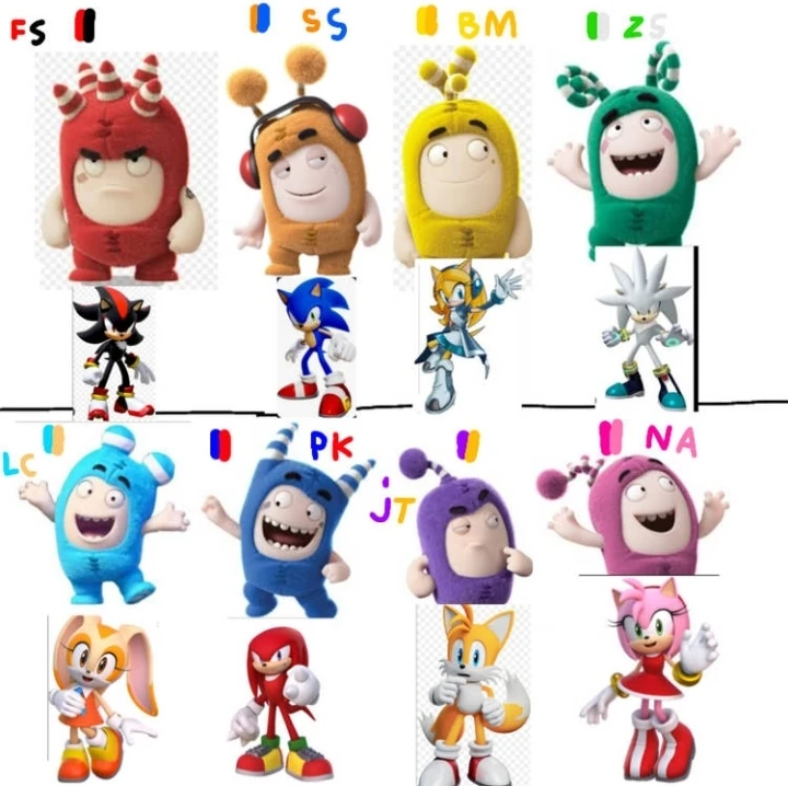 Oddbods de Sonic Universe | Fandom