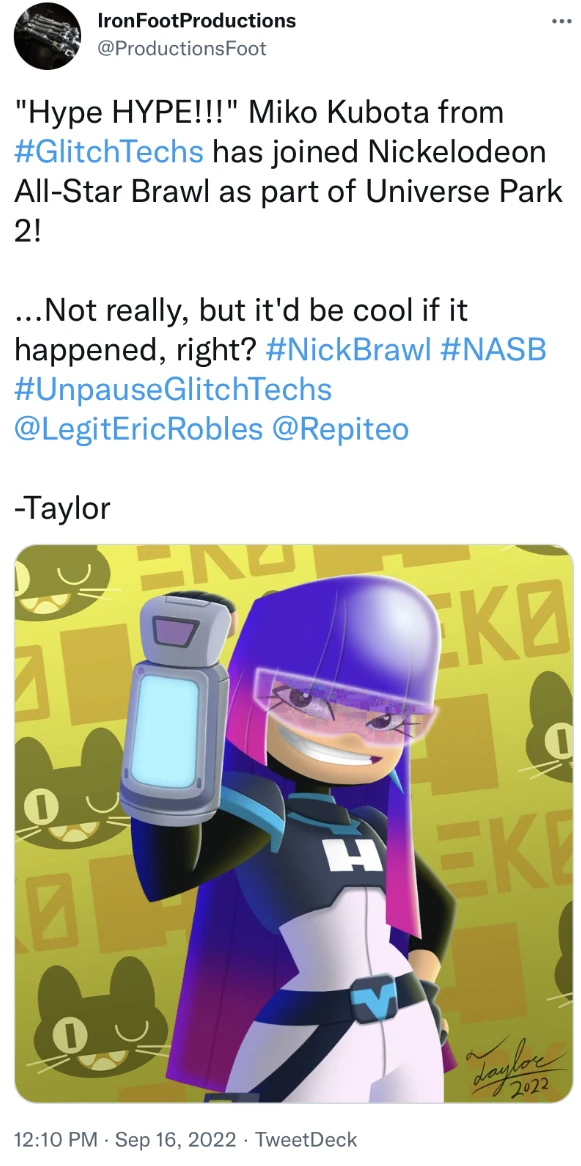 Miko needs to be in Nick All Star Brawl and Nick Kart Racers 3 | Fandom