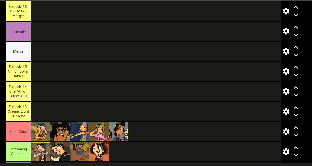 Total drama Action viewer voting episode 13 (1) | Fandom