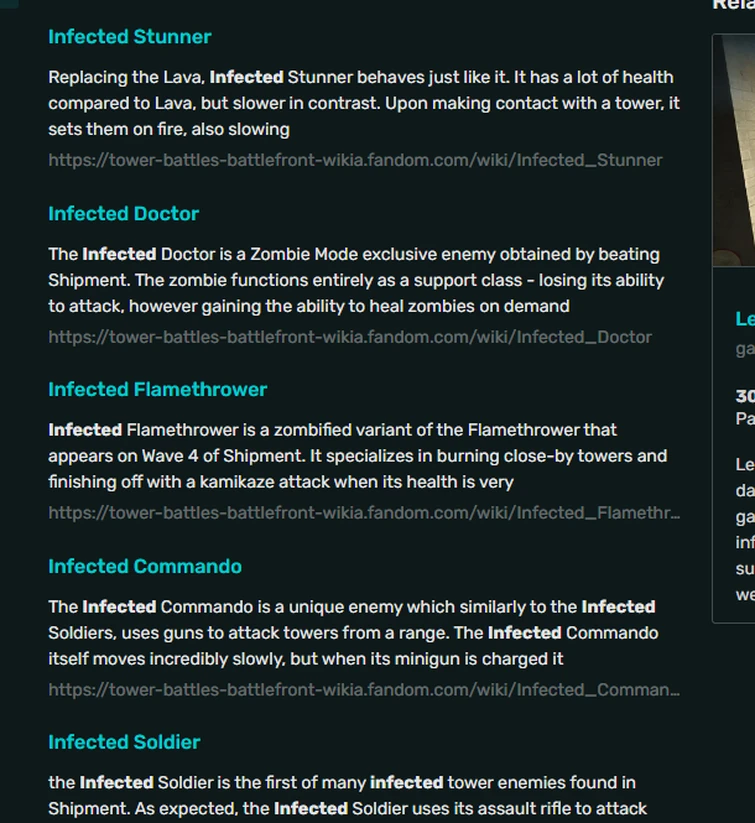 where is infected tuber | Fandom