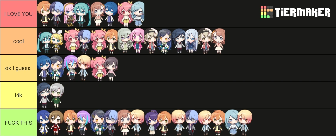 ship tier list... | Fandom